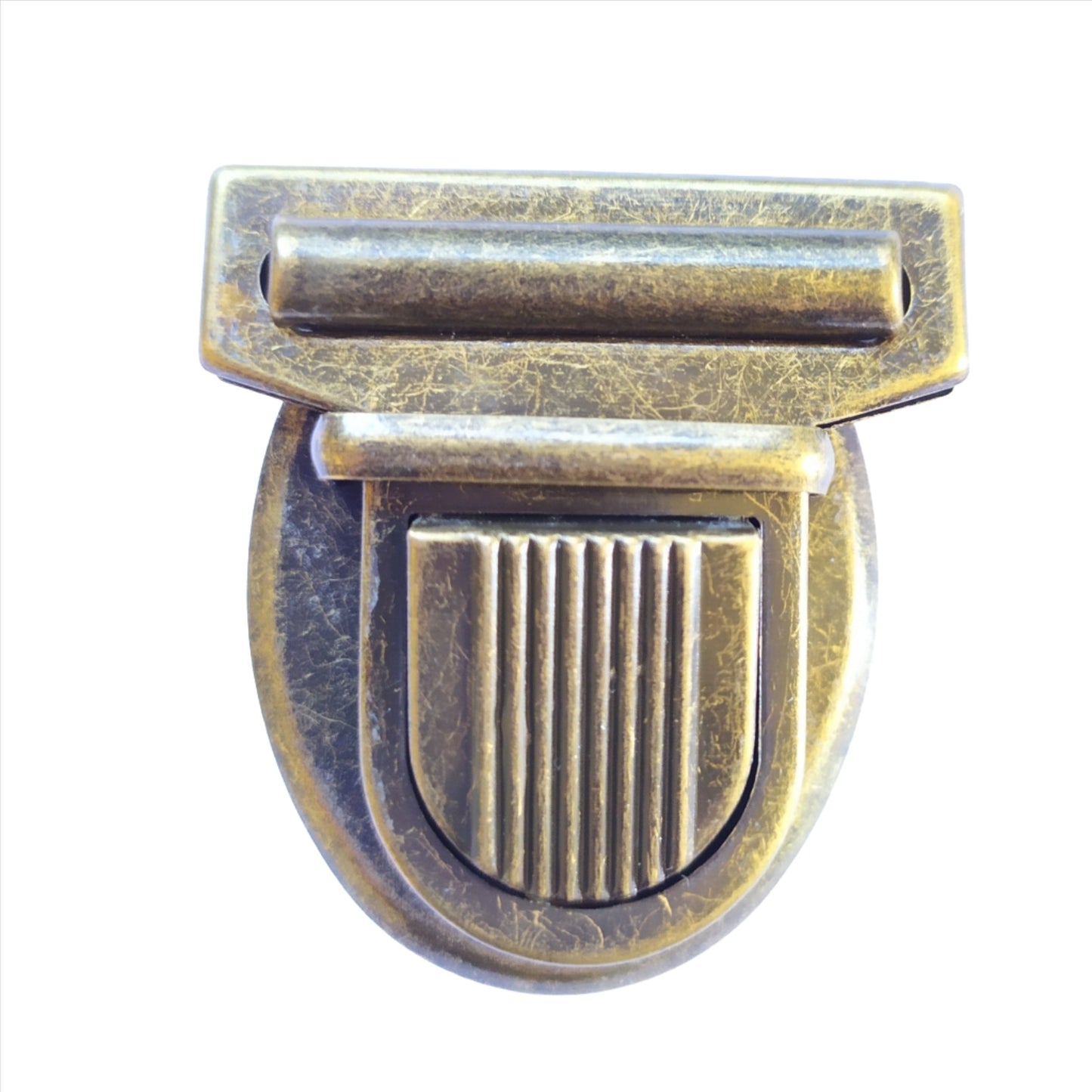 Tuck Lock - Antique Brass (Various Sizes) – DMLeatherworx Pty Ltd