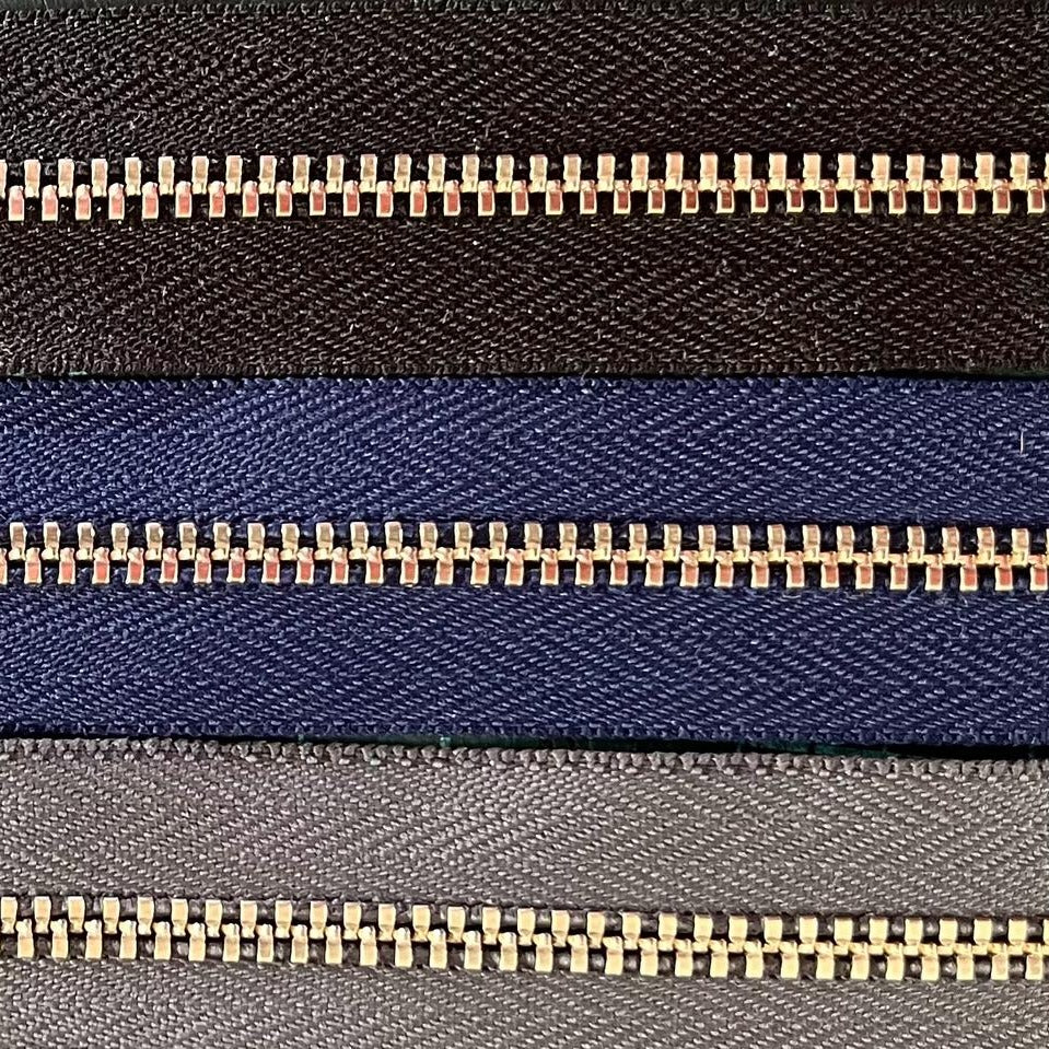 YKK Nickel Zip Chain - (Various Sizes & Colours) – DMLeatherworx Pty Ltd