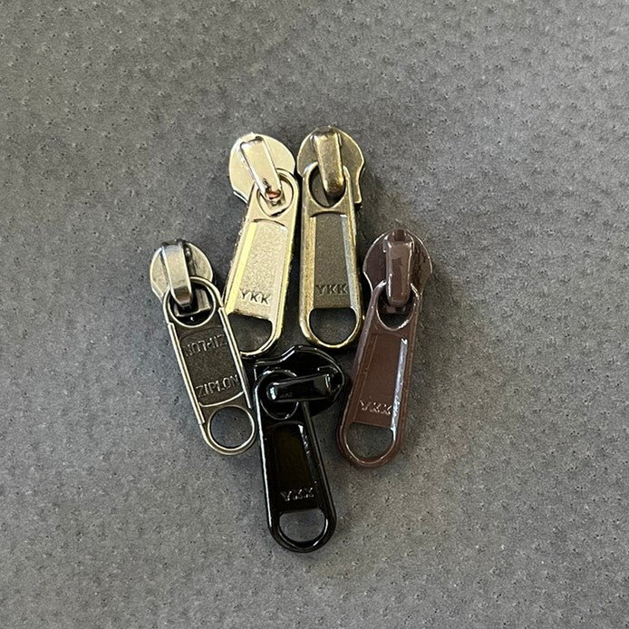 YKK Zip Slider 5mm Coil (Various Colours) – DMLeatherworx Pty Ltd